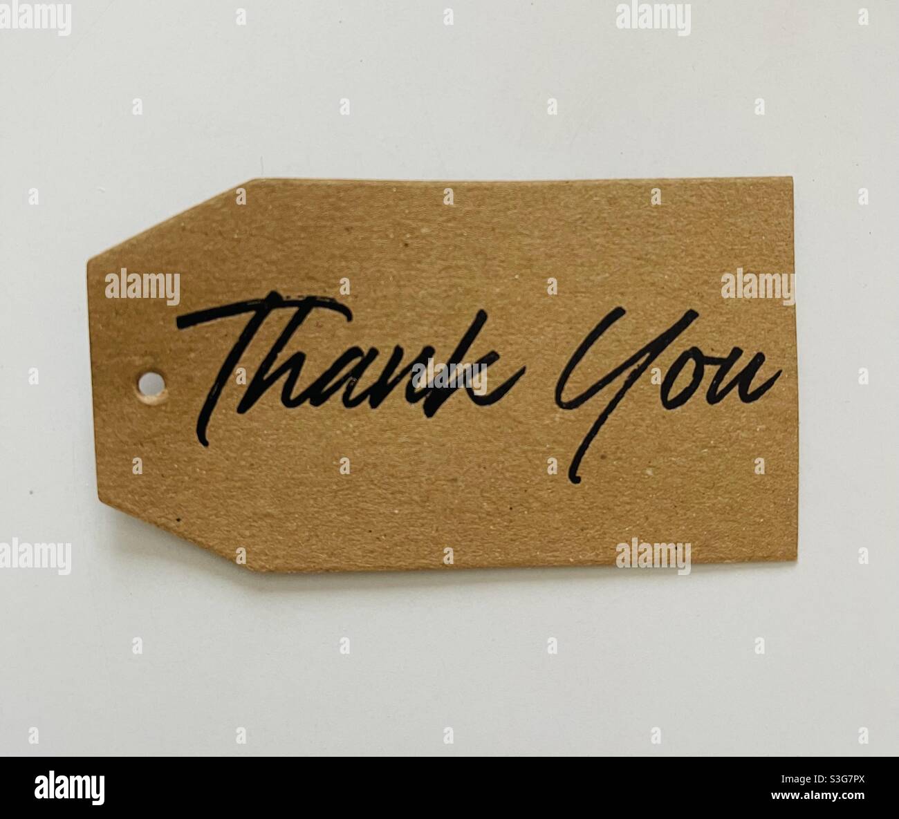 Thank you tag hi-res stock photography and images - Alamy