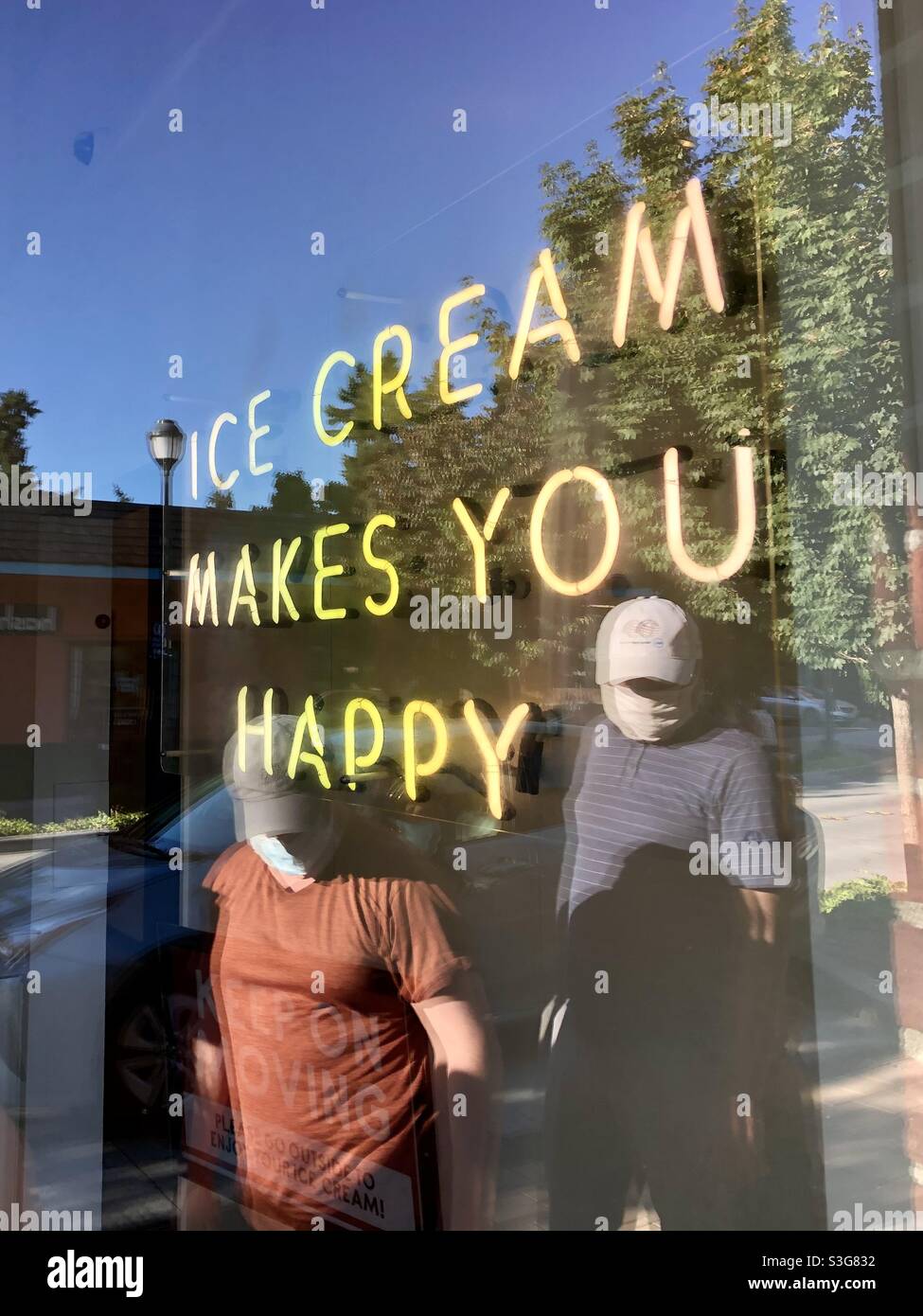 Ice cream walk hi-res stock photography and images - Alamy