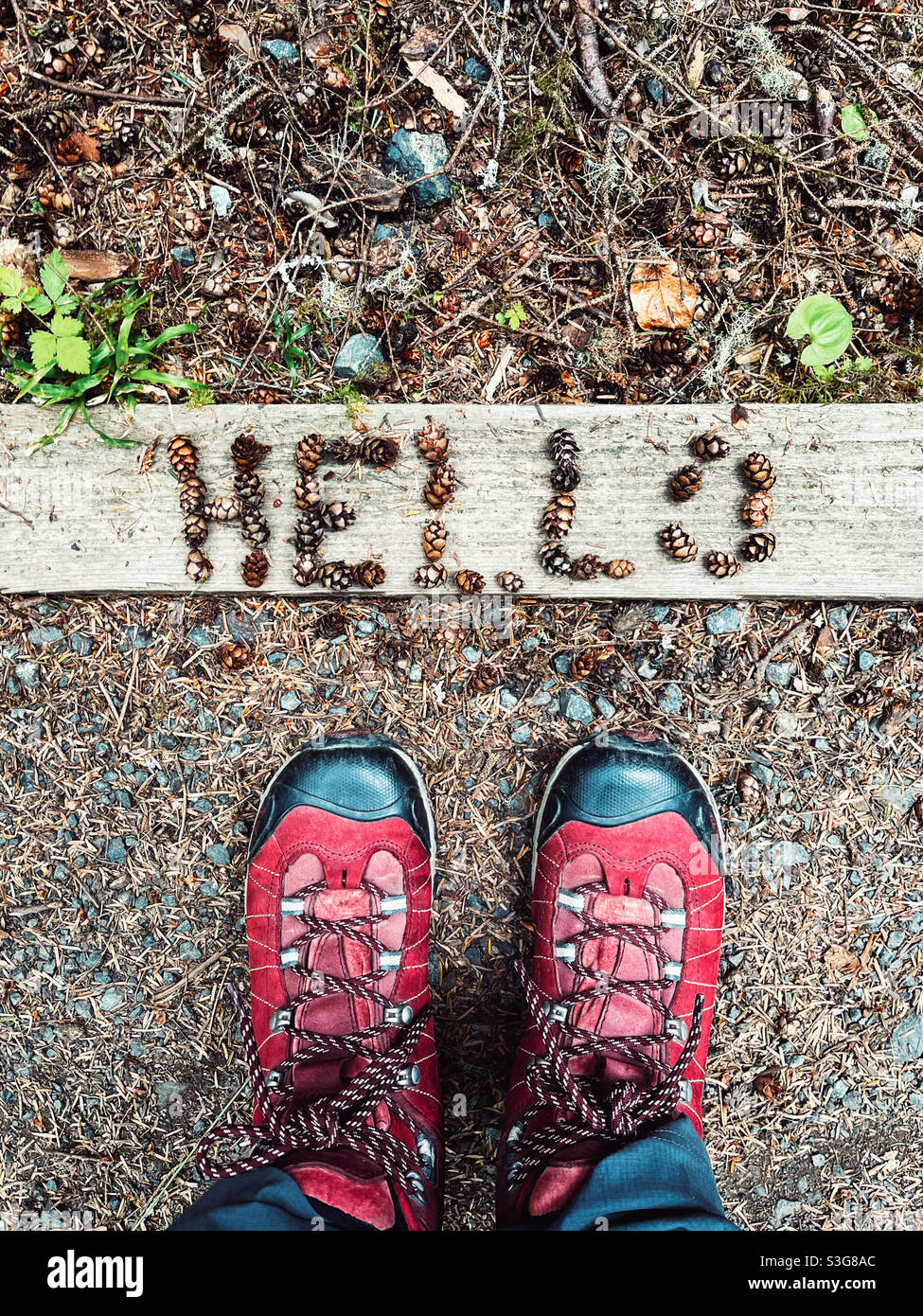 Hello feet hi-res stock photography and images - Alamy