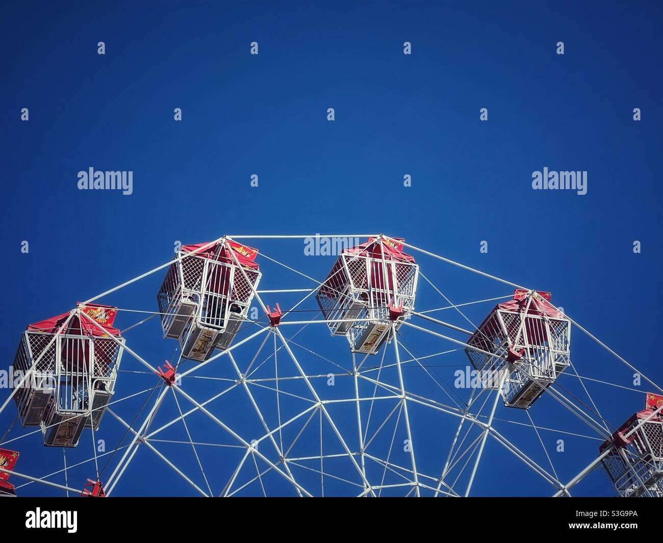 Ferris wheel at the Redcliffe Show, Queensland, Australia Stock Photo ...