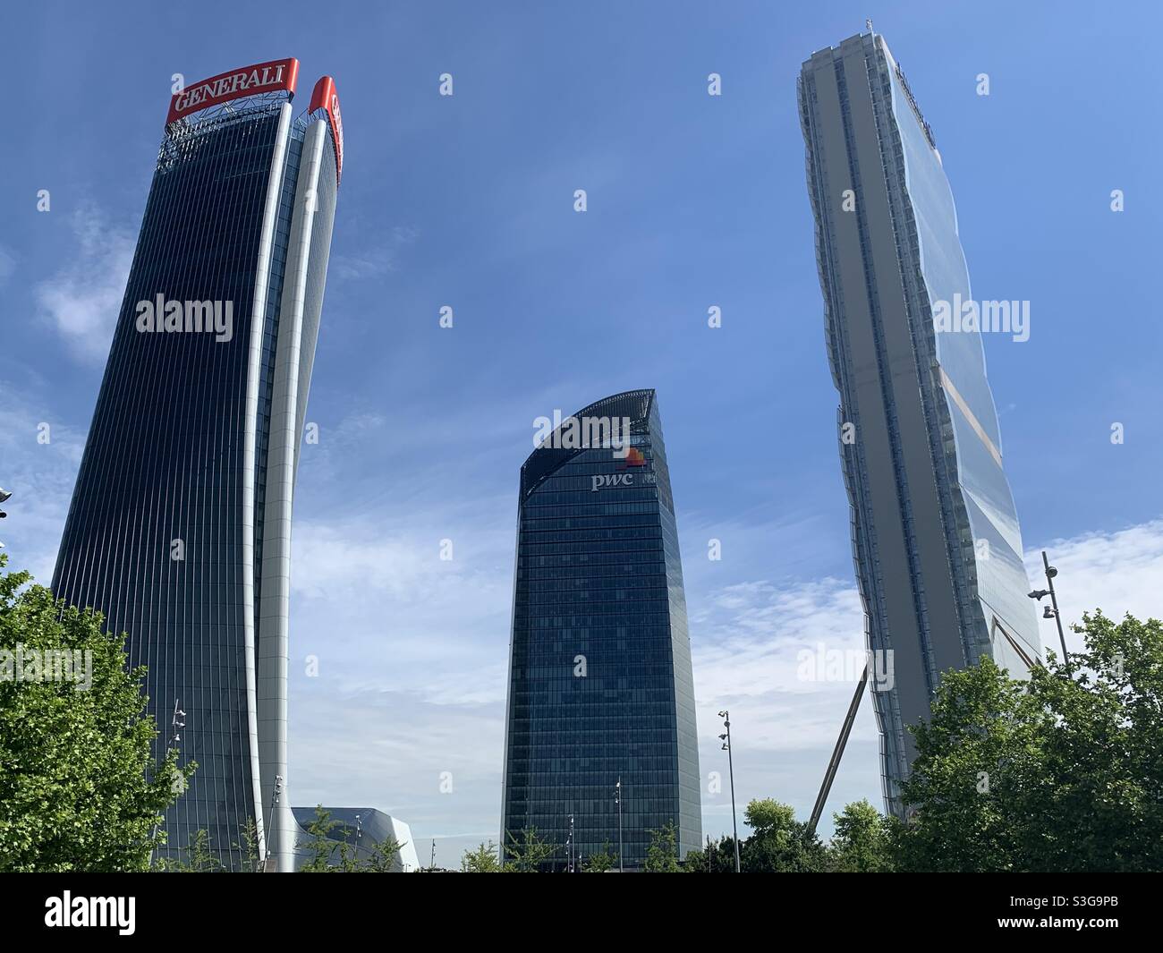 Tre Torri, Citylife district. Milano, Italy Stock Photo - Alamy