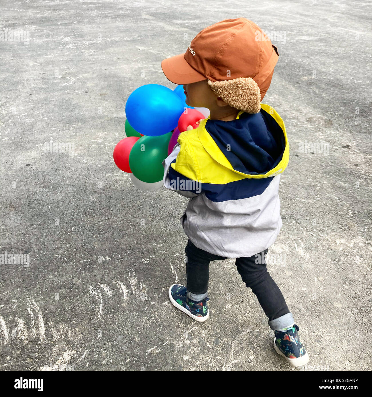 Baloons boy hi-res stock photography and images - Alamy