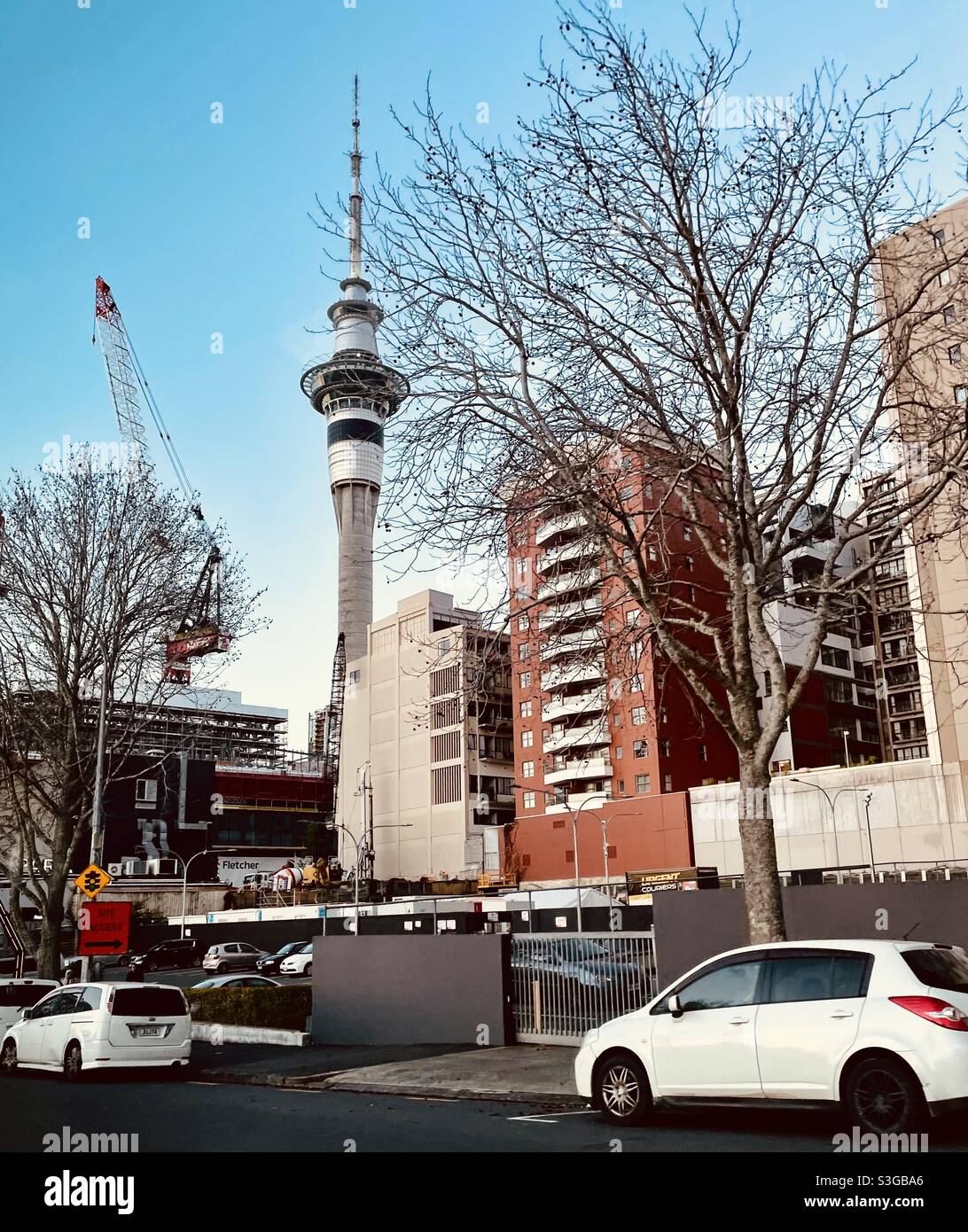 Auckland central skyline hi-res stock photography and images - Alamy
