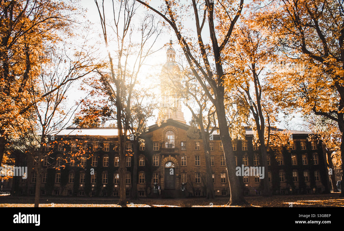 Princeton University Campus Fall