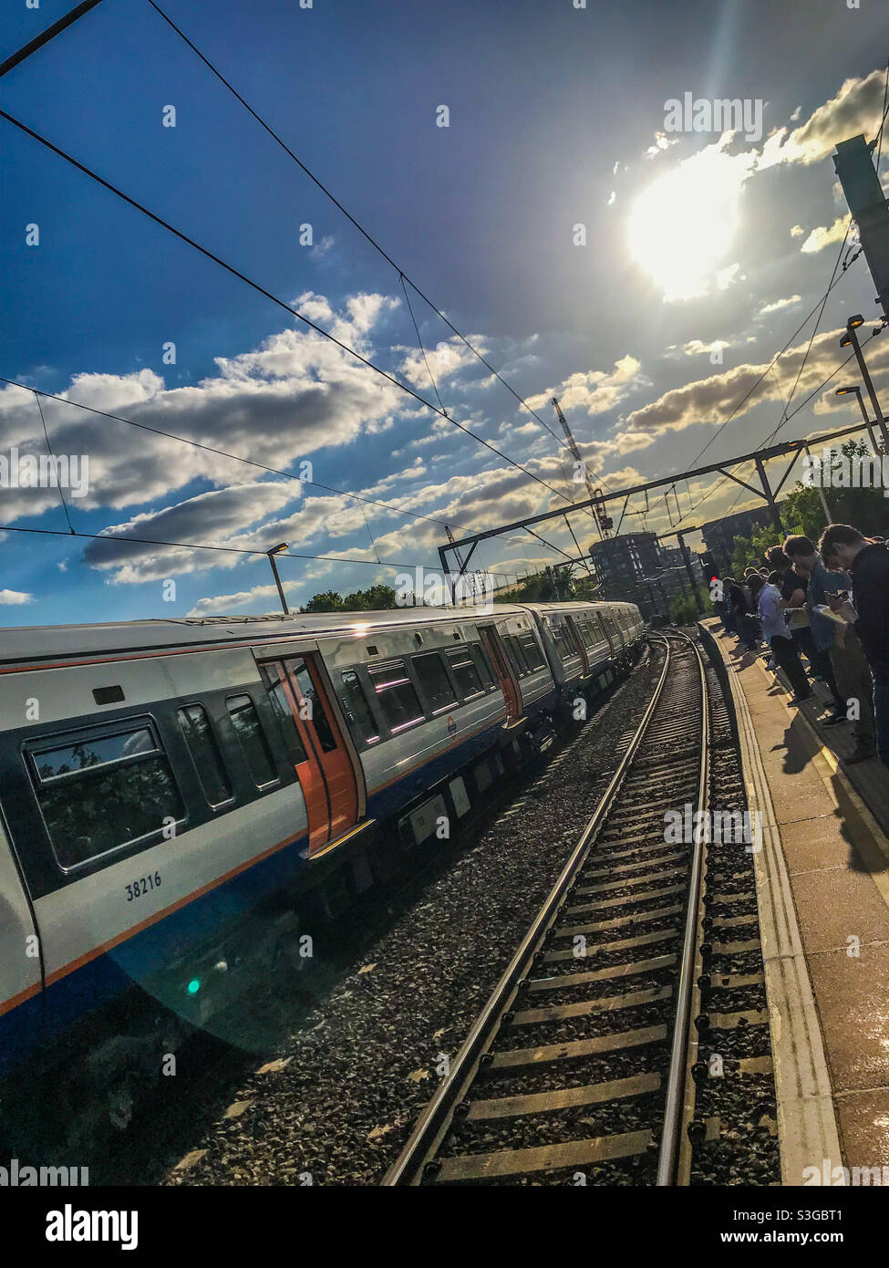 Camden London overground station Stock Photo - Alamy