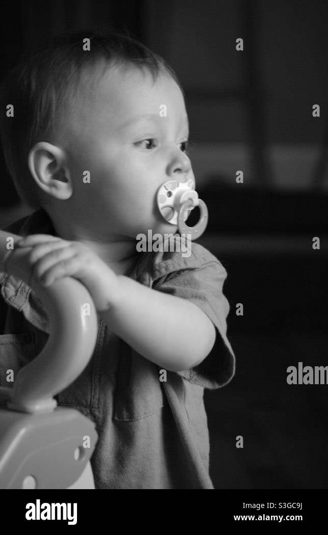 Learning to walk Stock Photo - Alamy