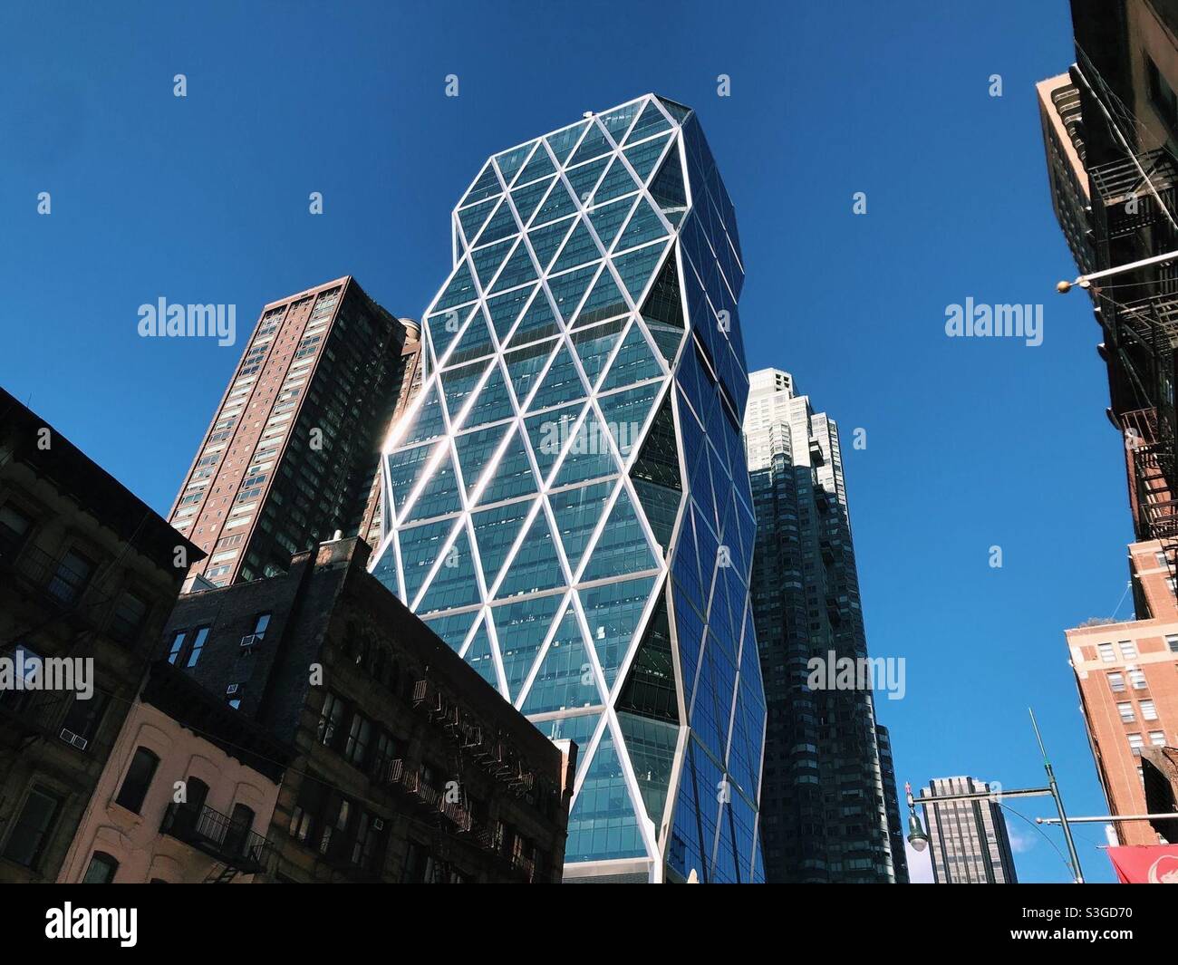 New York Hearst Building Stock Photo - Alamy