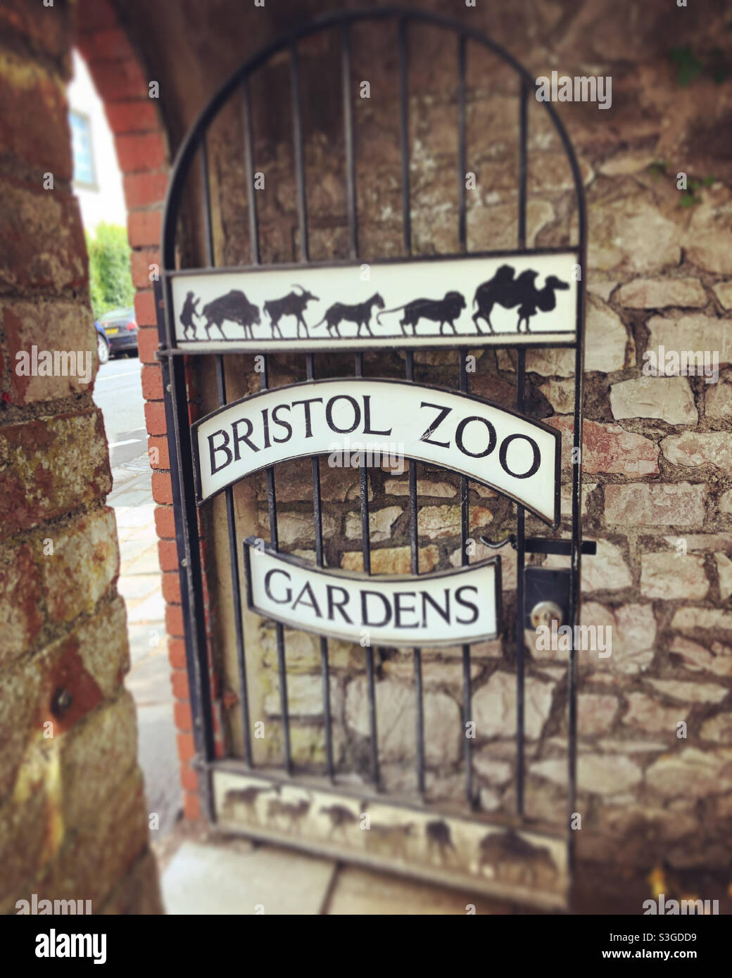 Zoo gate hi-res stock photography and images - Alamy