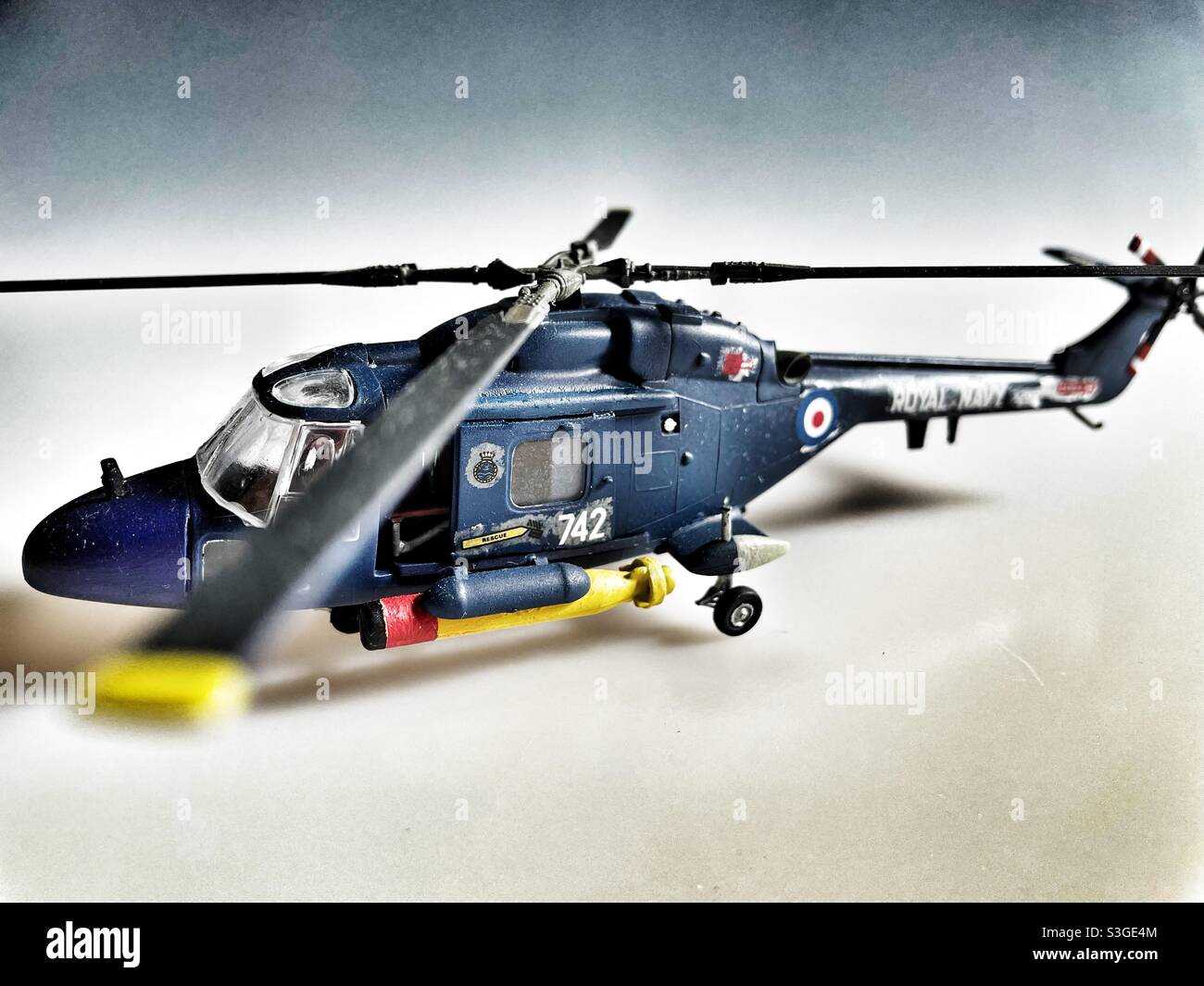 Airfix navy lynx helicopter plastic model hi-res stock photography and ...