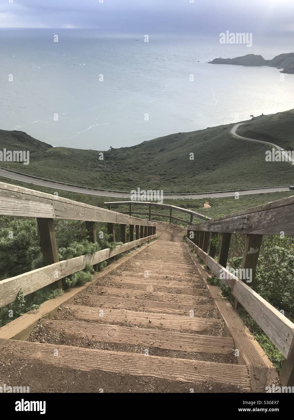 Stairs to nature hi-res stock photography and images - Alamy