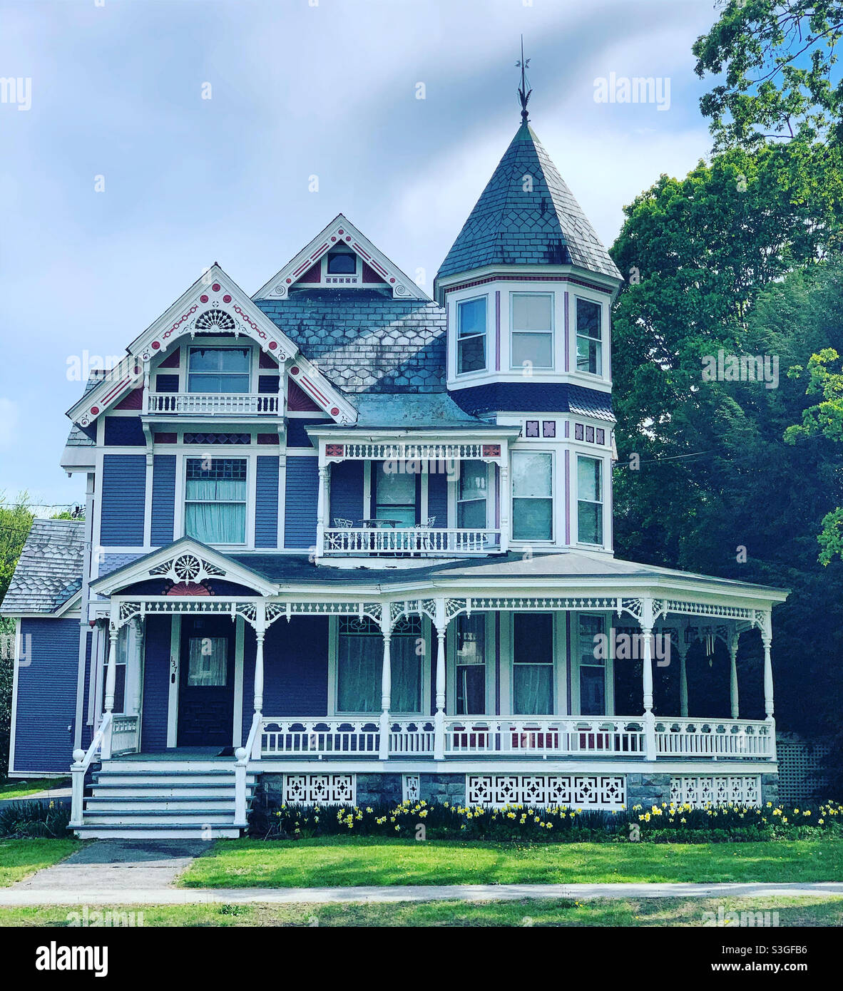 Victorian house chester hi-res stock photography and images - Alamy