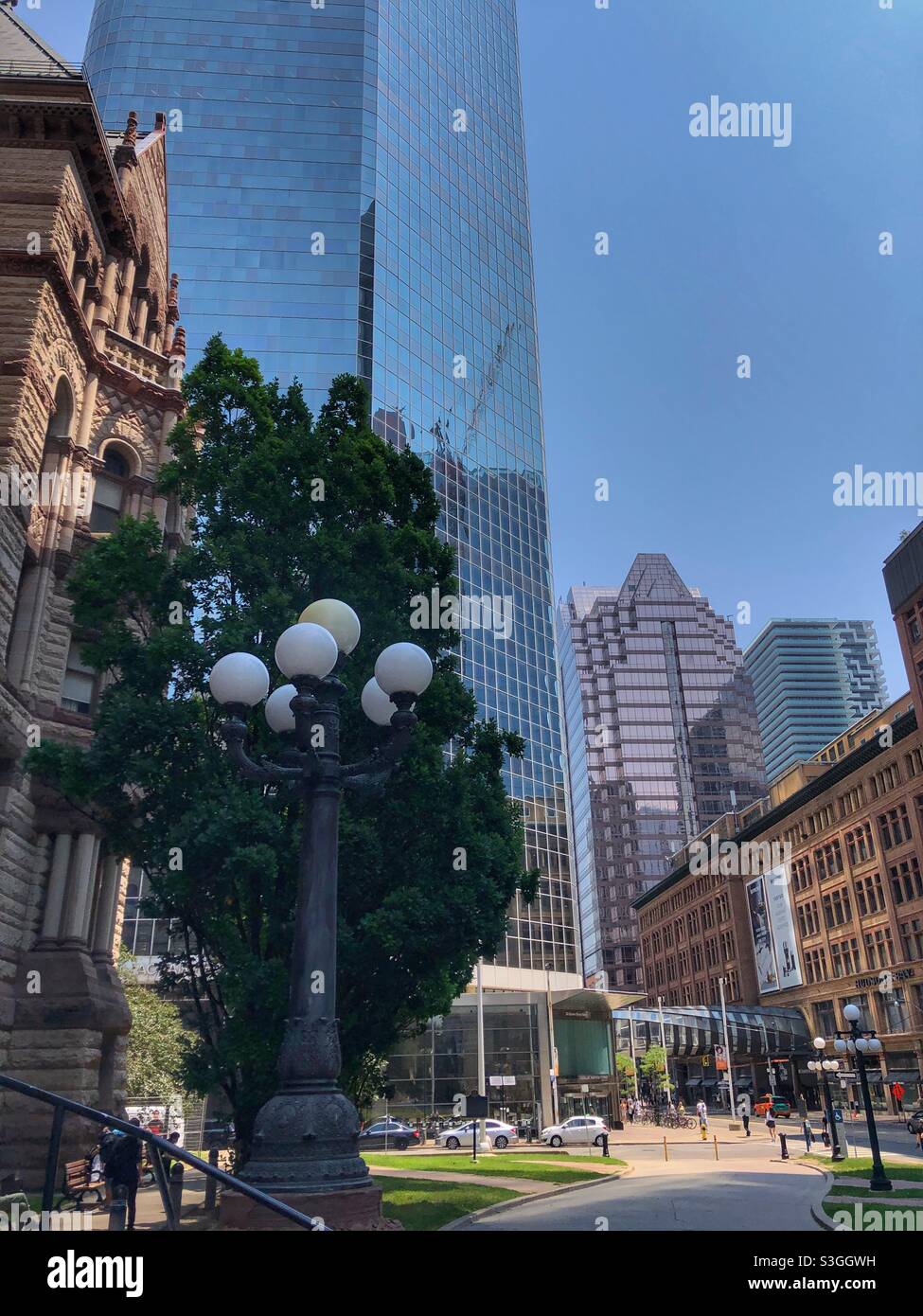 Downtown and blue hi-res stock photography and images - Alamy