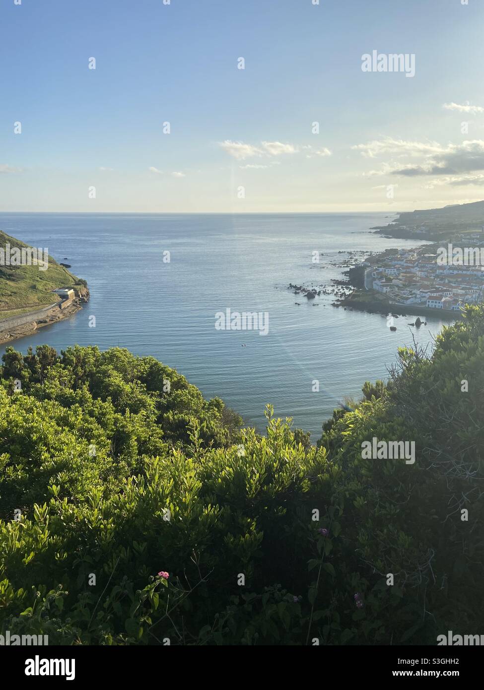 Porto Pim Bay, Horta, Faial (Azores), Portugal Stock Photo - Alamy