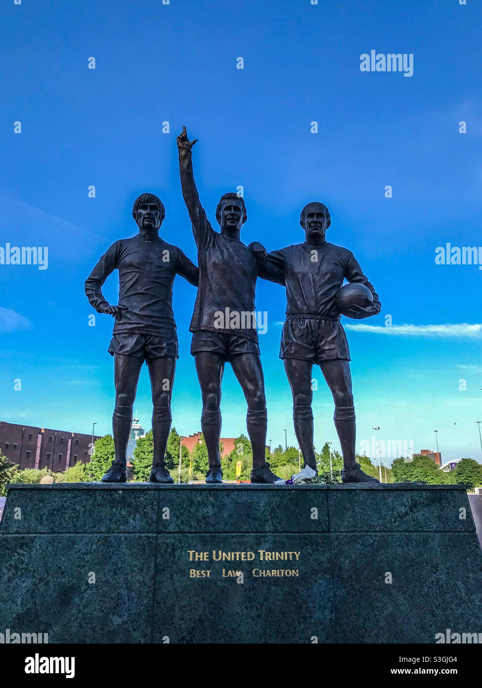 Manchester united legends hi-res stock photography and images - Alamy