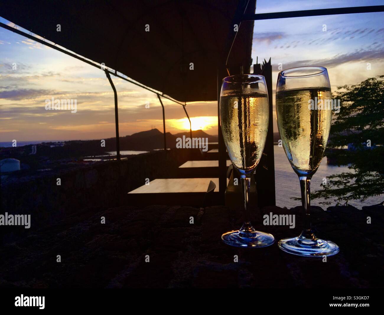 Toast with sunset hi-res stock photography and images - Alamy