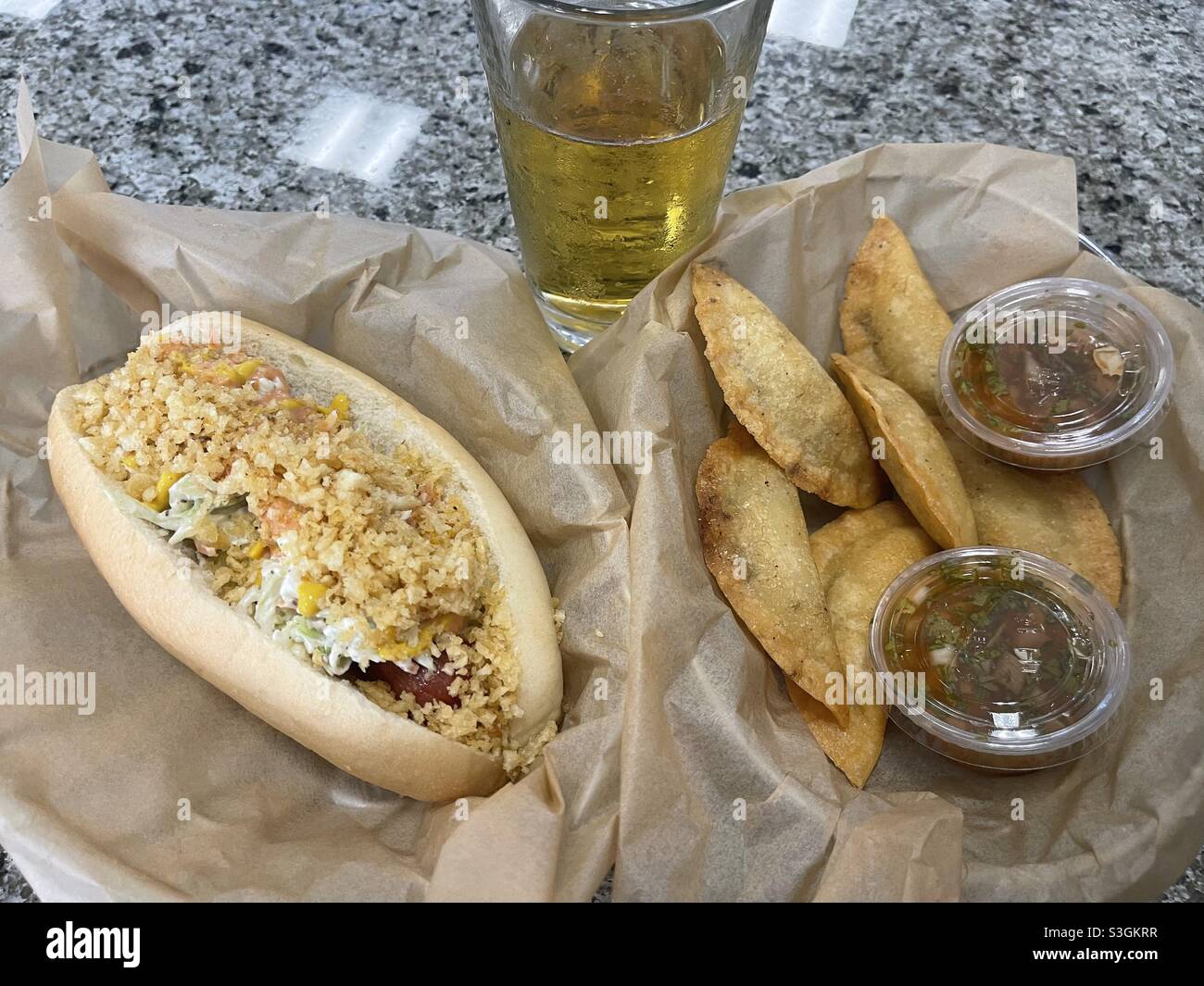 Colombian hot dog hi-res stock photography and images - Alamy