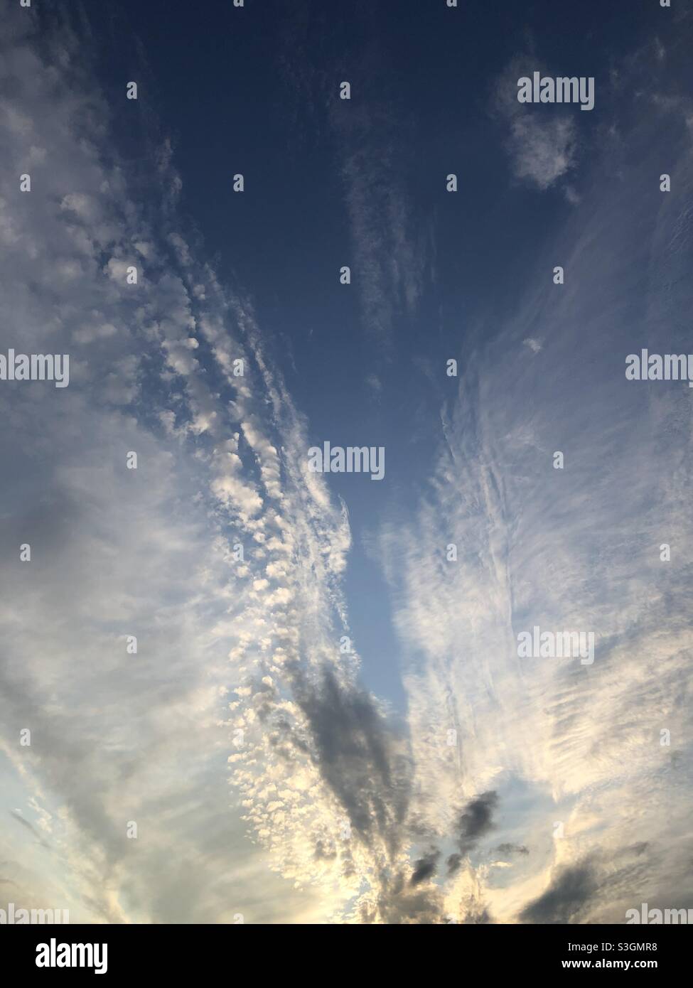 A complex cloud formation Stock Photo - Alamy