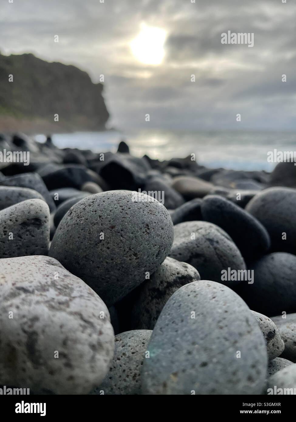 Rock in macro Stock Photo - Alamy