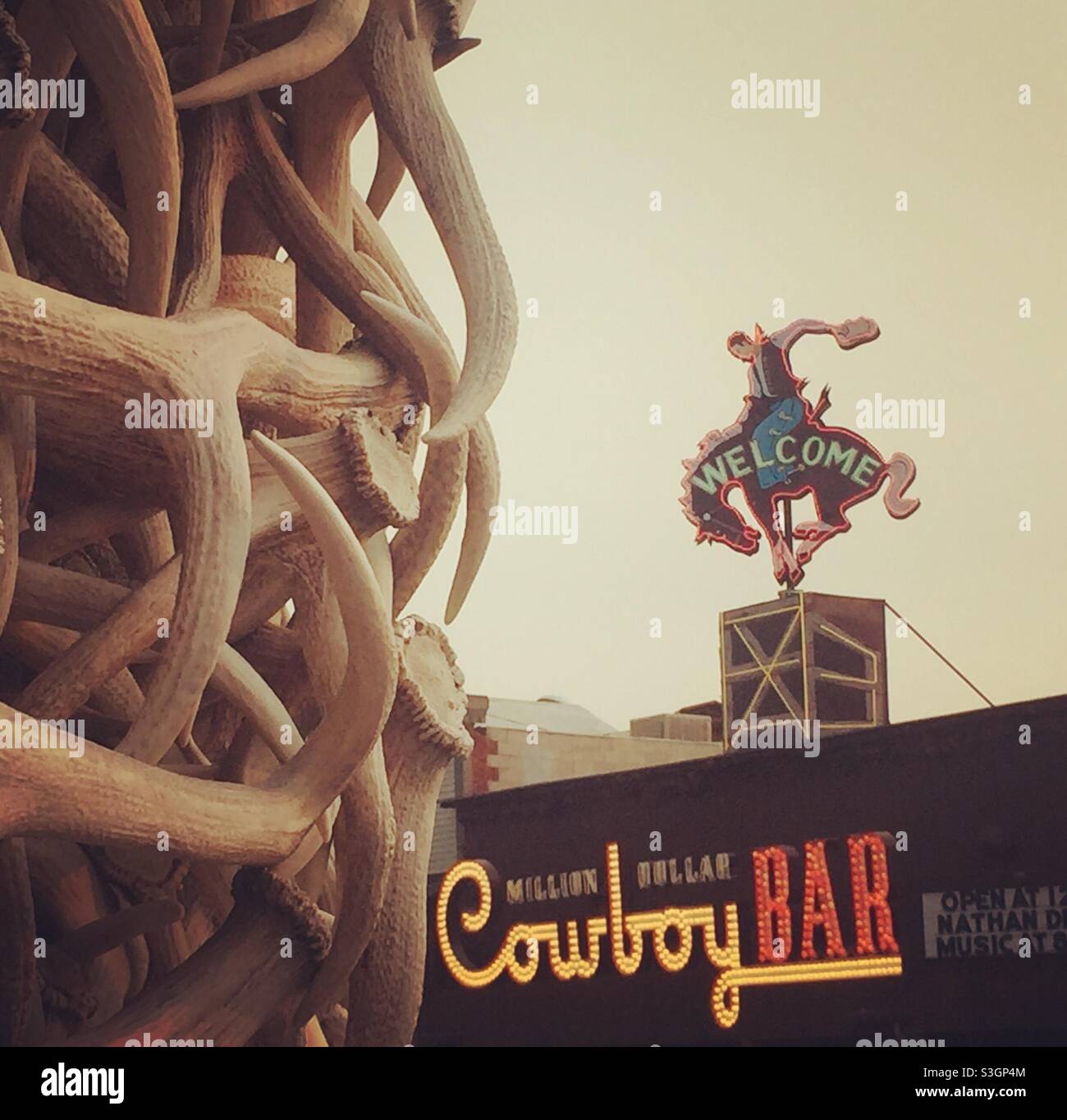 Cowboy bar jackson hi-res stock photography and images - Alamy