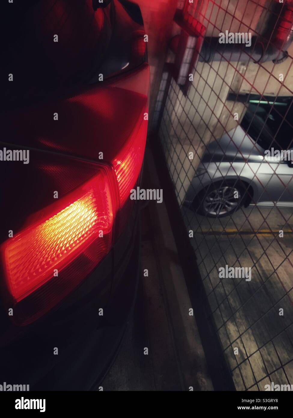 Reverse parking car hi-res stock photography and images - Alamy