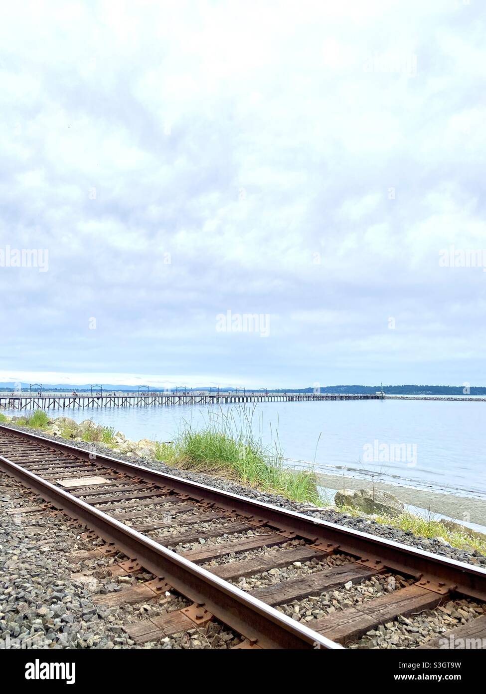 Railway pier hi-res stock photography and images - Alamy