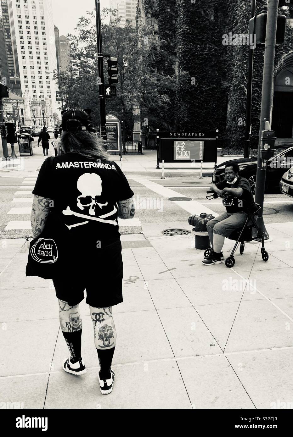 Chicago streets hi-res stock photography and images - Alamy