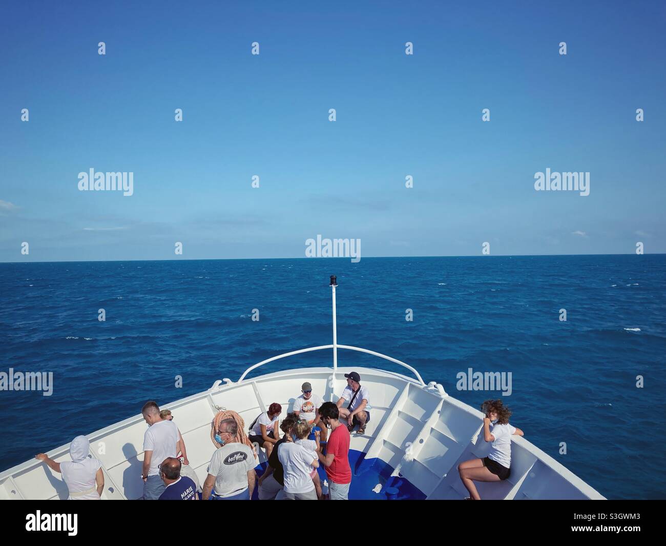 Bow view passenger ship hi-res stock photography and images - Alamy