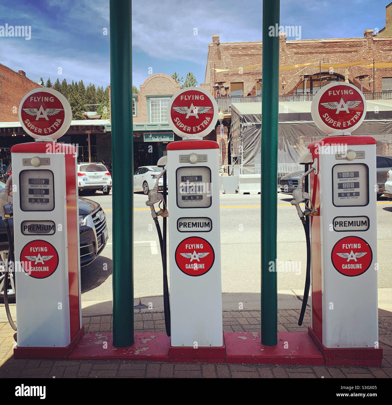 Flying A Gasoline Pump