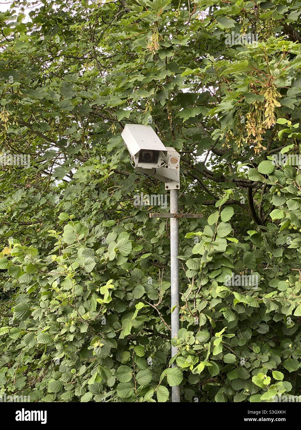 Cctv security camera on pole hi-res stock photography and images - Alamy