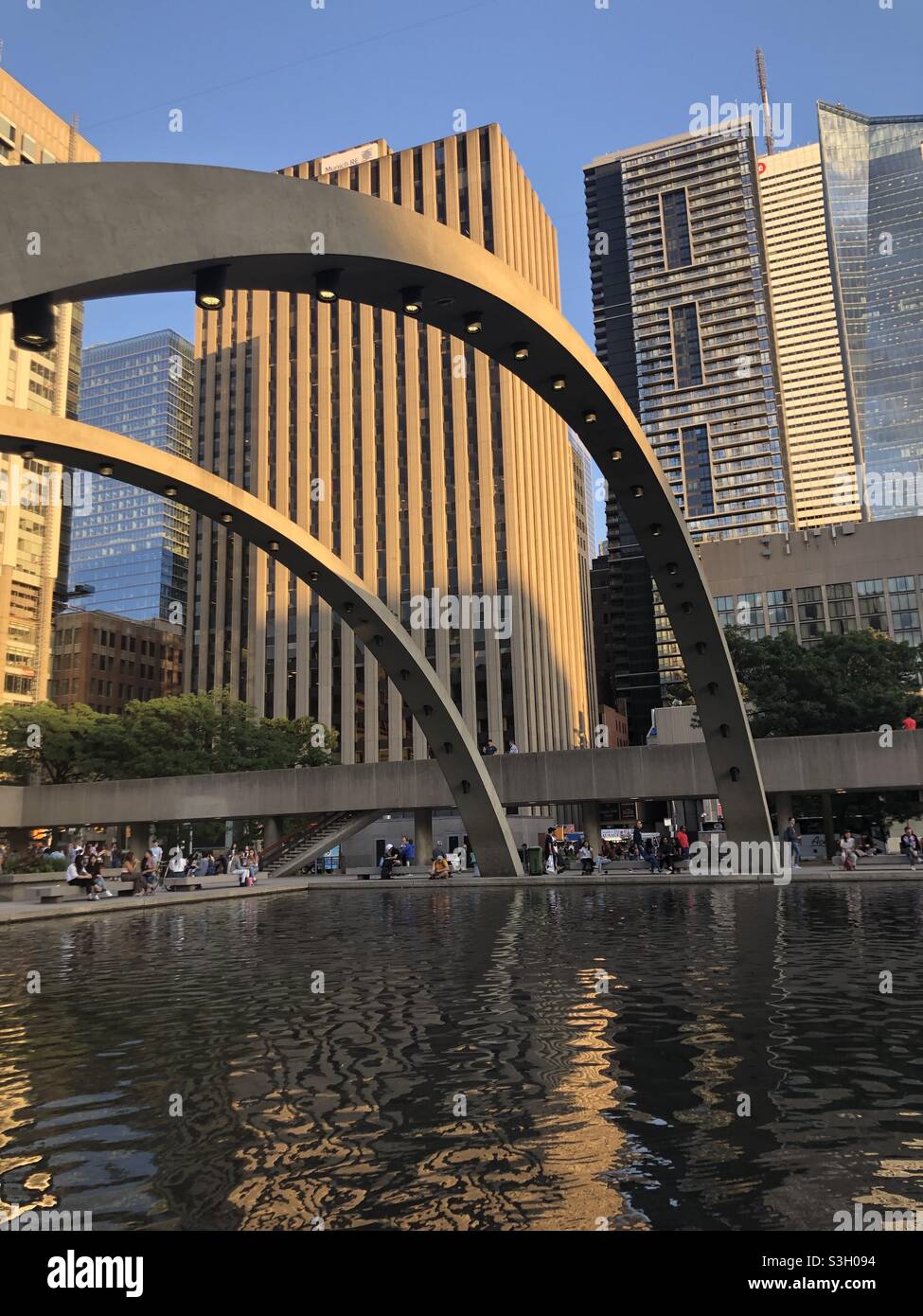 Nathan phillips square toronto hi-res stock photography and images - Alamy