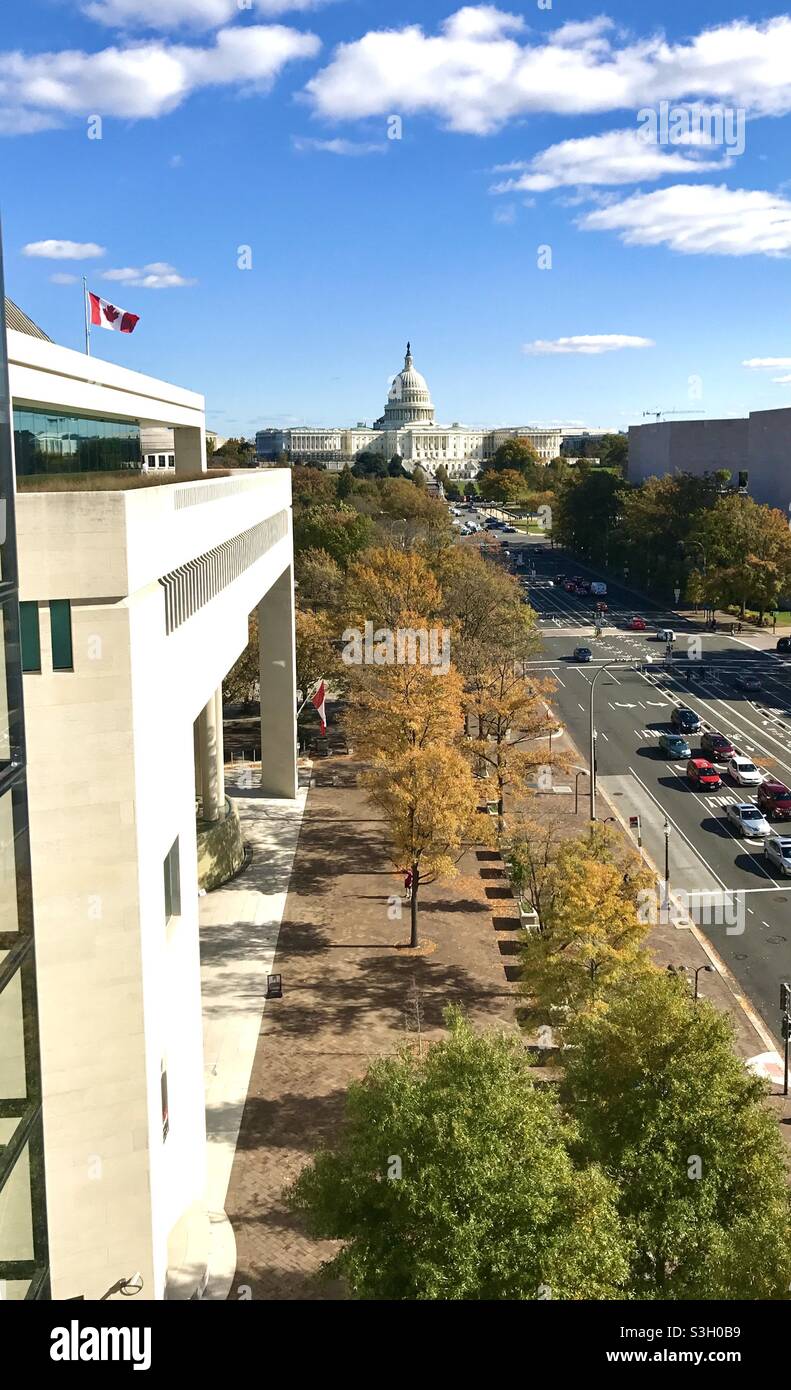 Fall at the U.S. Capitol Stock Photo - Alamy