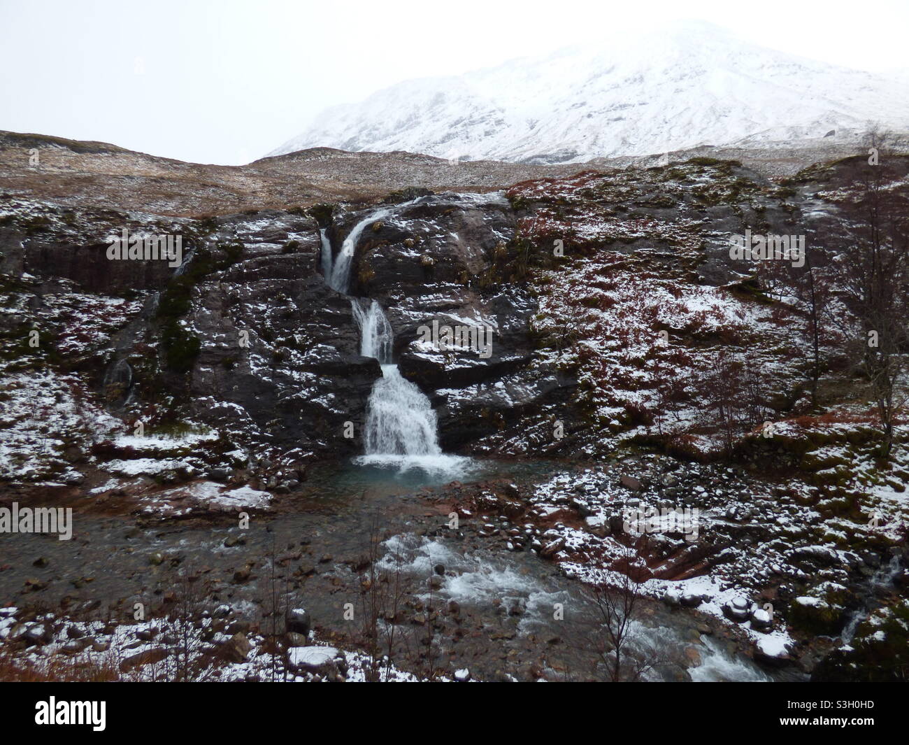 Glencoe waterfall hi-res stock photography and images - Alamy