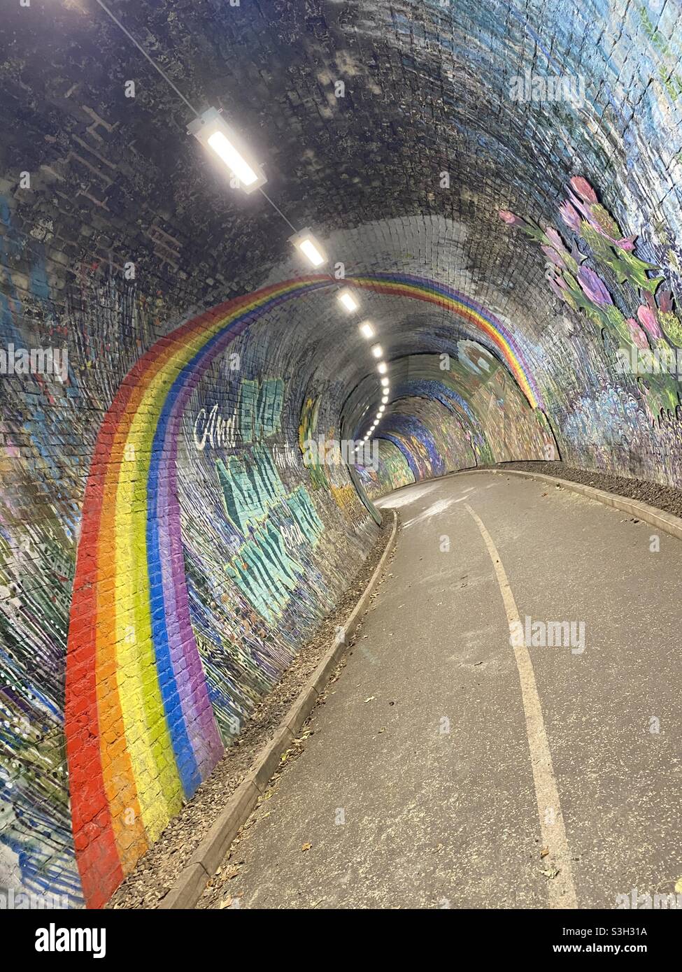 Colinton Tunnel - Edinburgh Stock Photo - Alamy