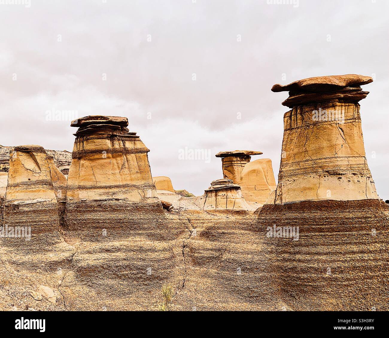 Alberta hoodoos hi-res stock photography and images - Alamy