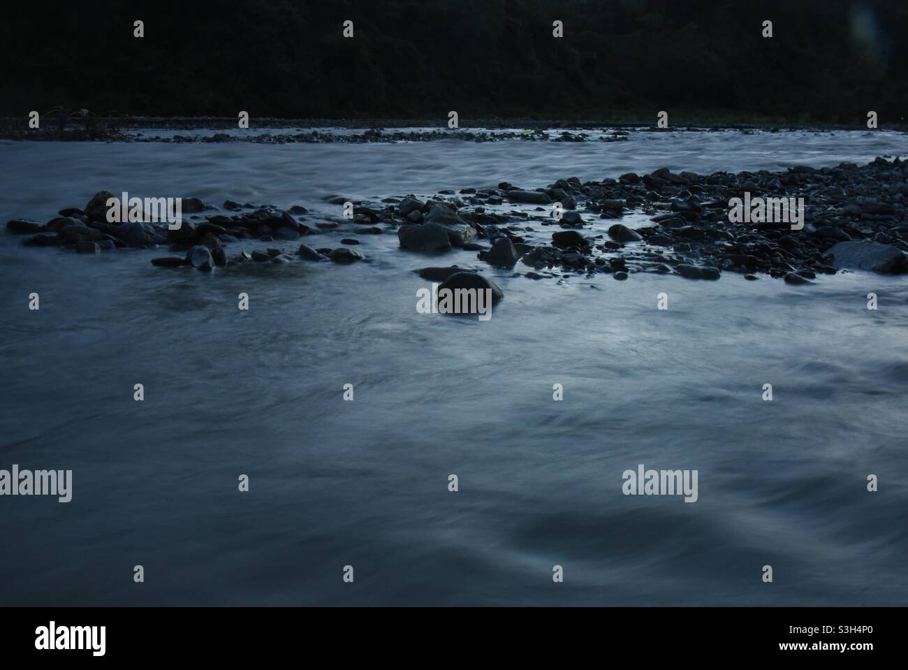 Song river @evening Stock Photo - Alamy