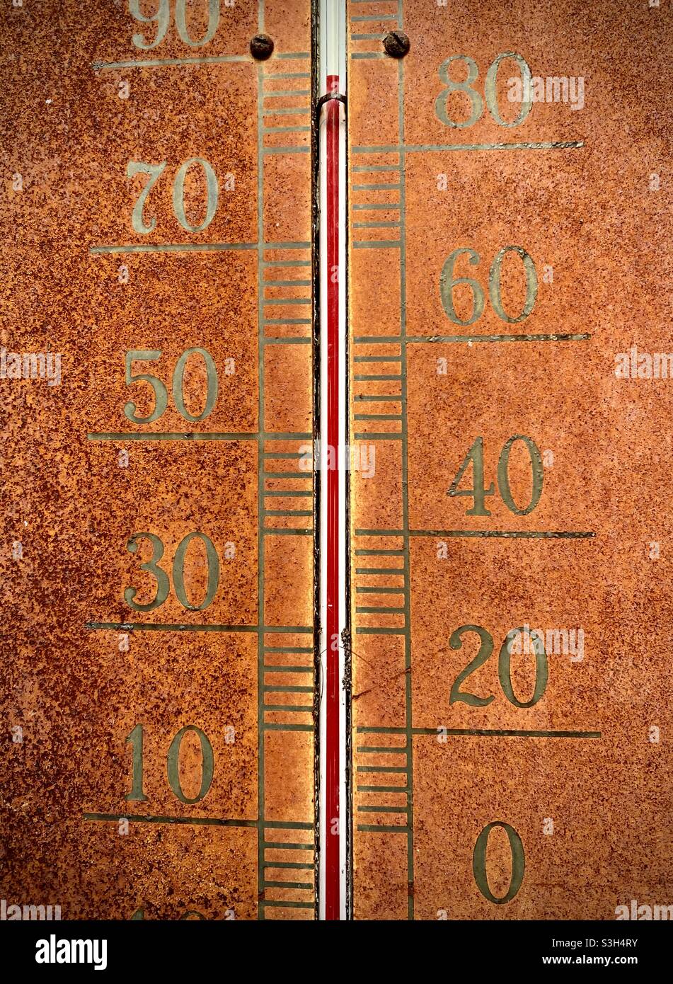 Old thermometer hi-res stock photography and images - Alamy