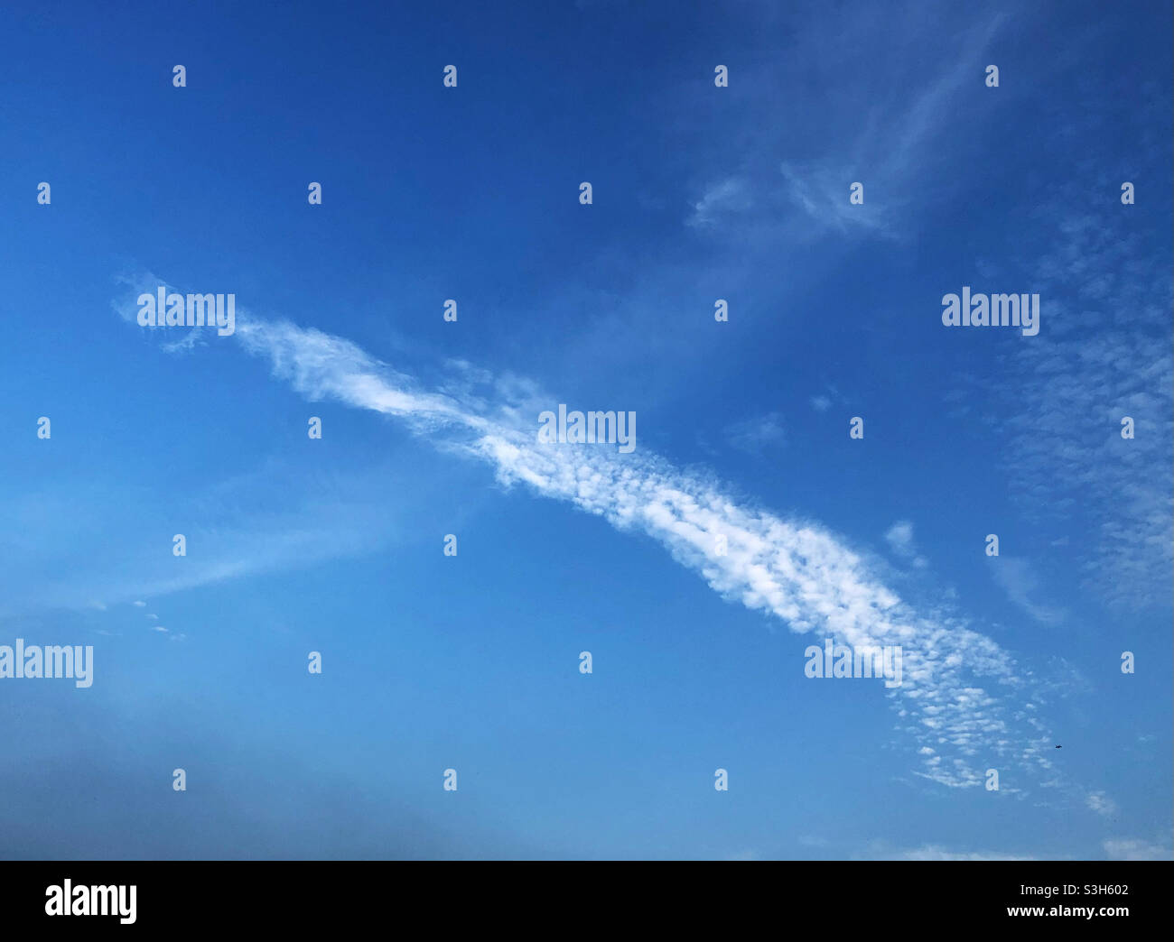 Clouds making interesting shapes Stock Photo - Alamy