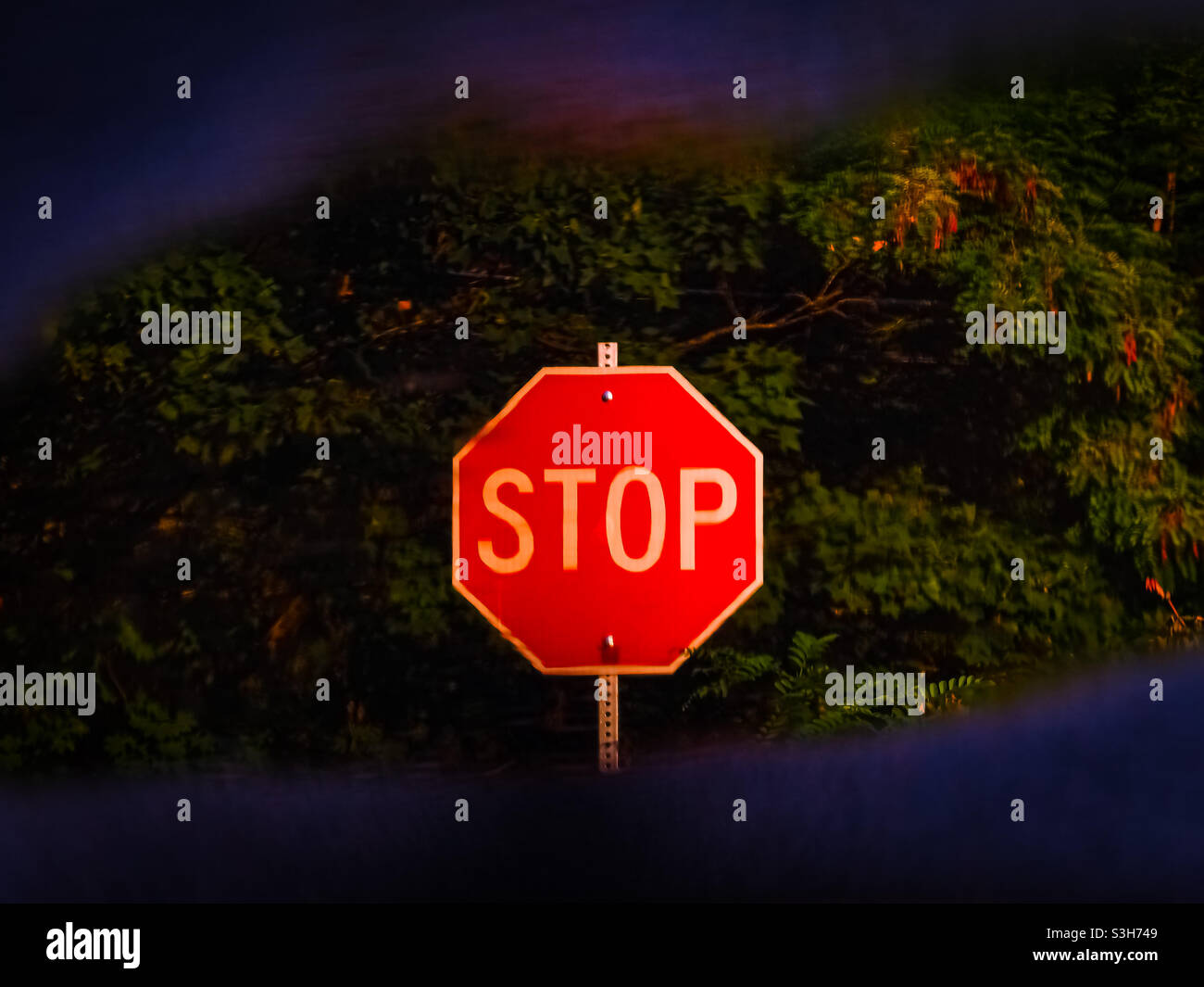 Stop sign sunrise hi-res stock photography and images - Alamy
