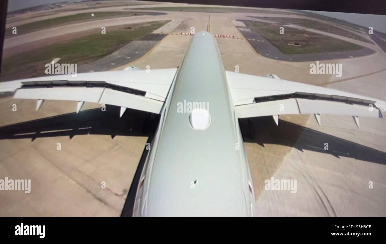 Aero plane top view hi-res stock photography and images - Alamy