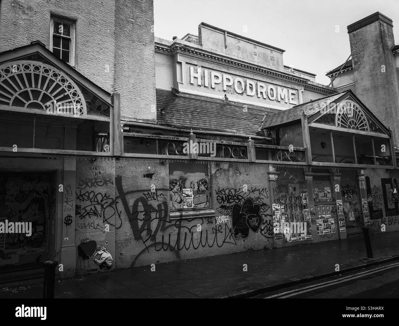 Urban art street graffiti Black and White Stock Photos & Images - Alamy