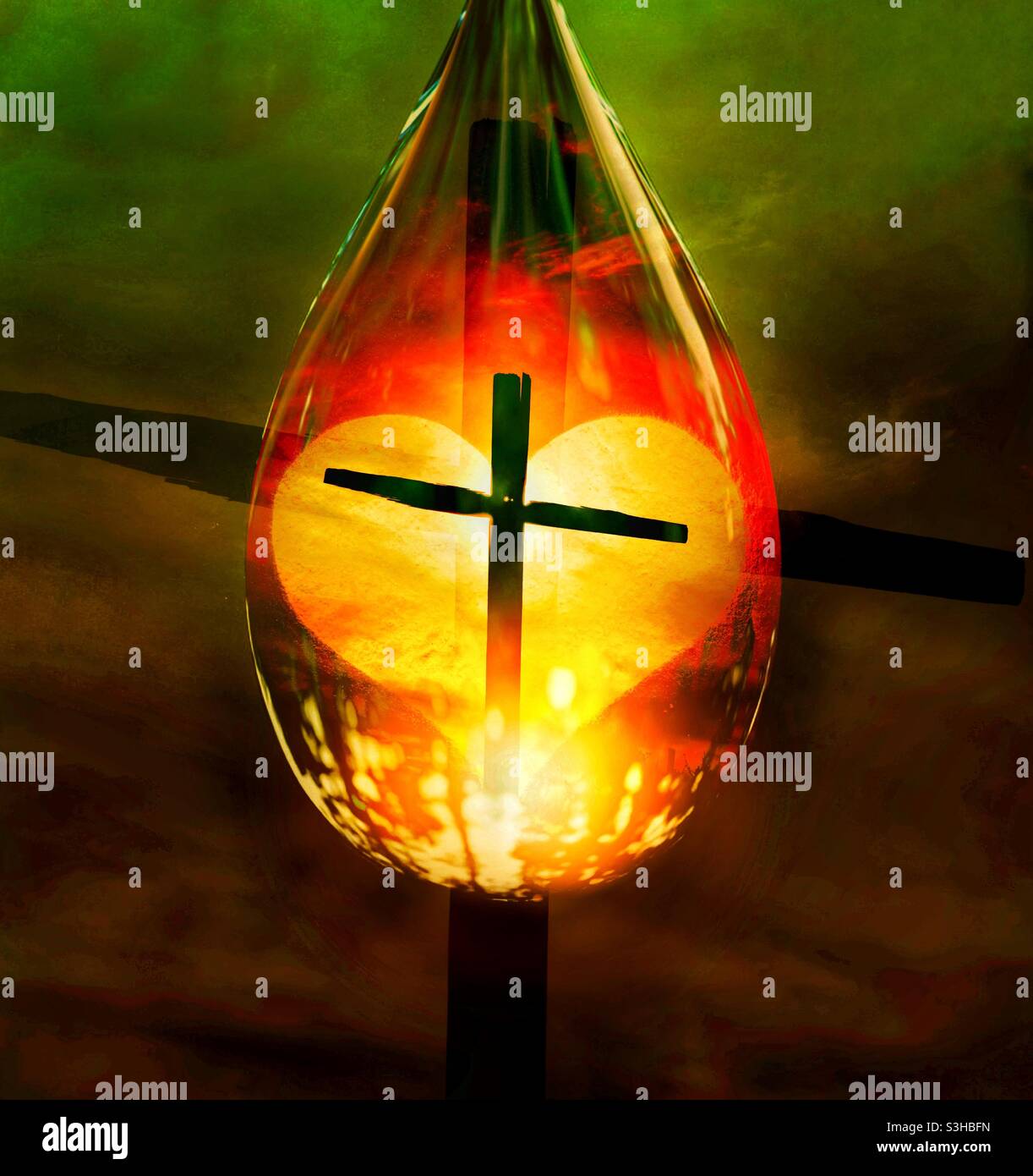 Christian heart hi-res stock photography and images - Alamy