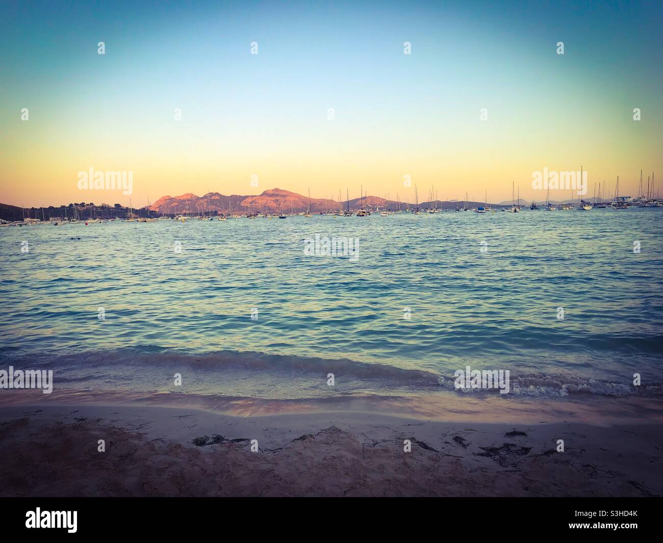 Pollensa beach hi-res stock photography and images - Alamy