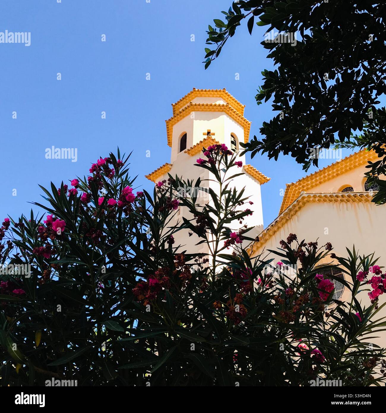 Puerto pollensa church hi-res stock photography and images - Alamy