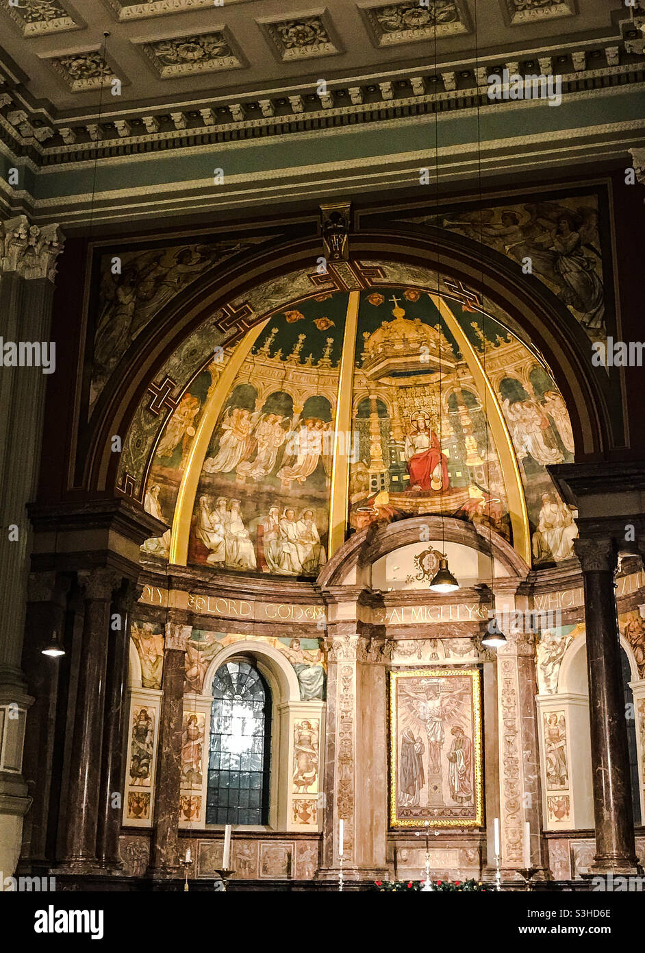 St Marylebone Parish church, London Stock Photo - Alamy