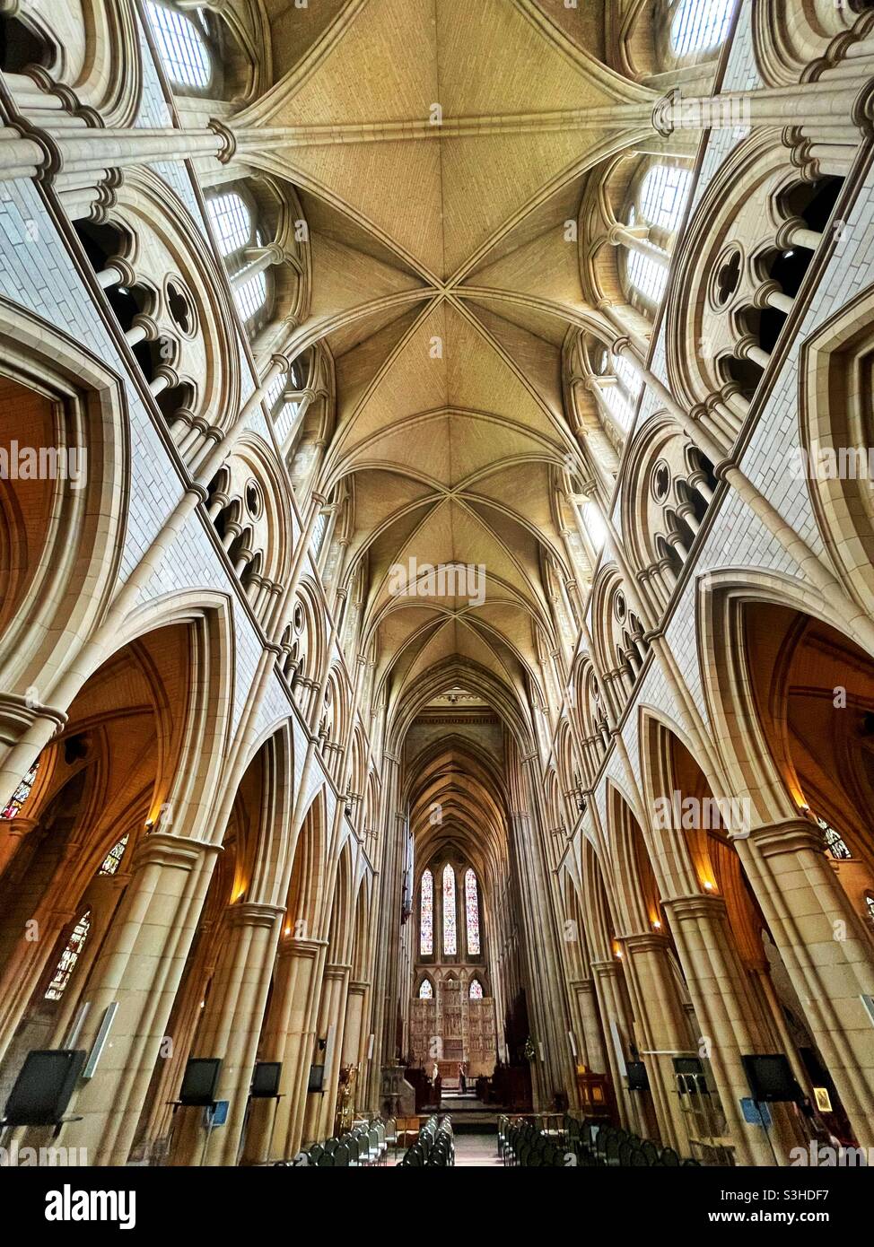 Truro cathedral interior hi-res stock photography and images - Alamy