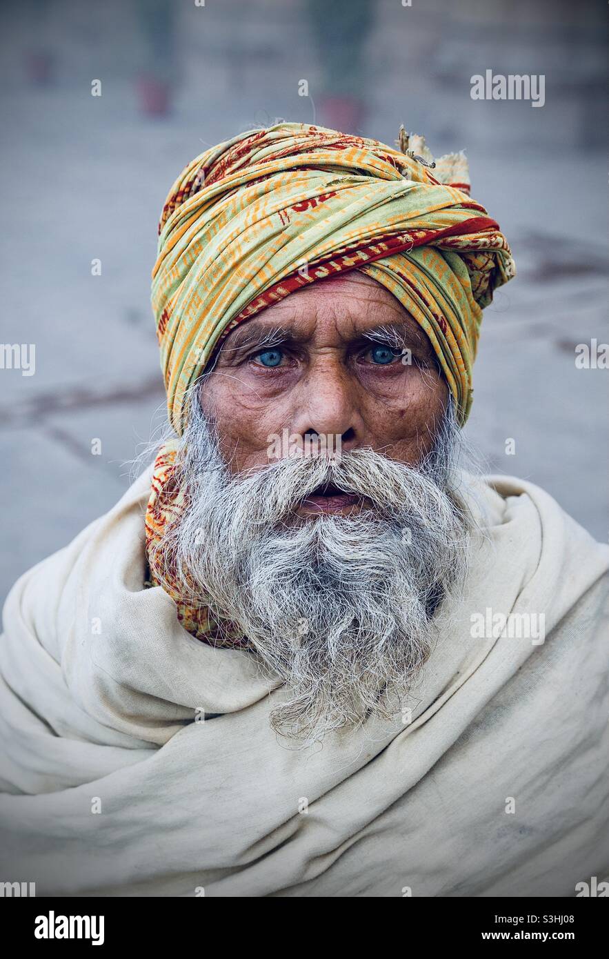 Portraits of India, Varanasi Stock Photo - Alamy