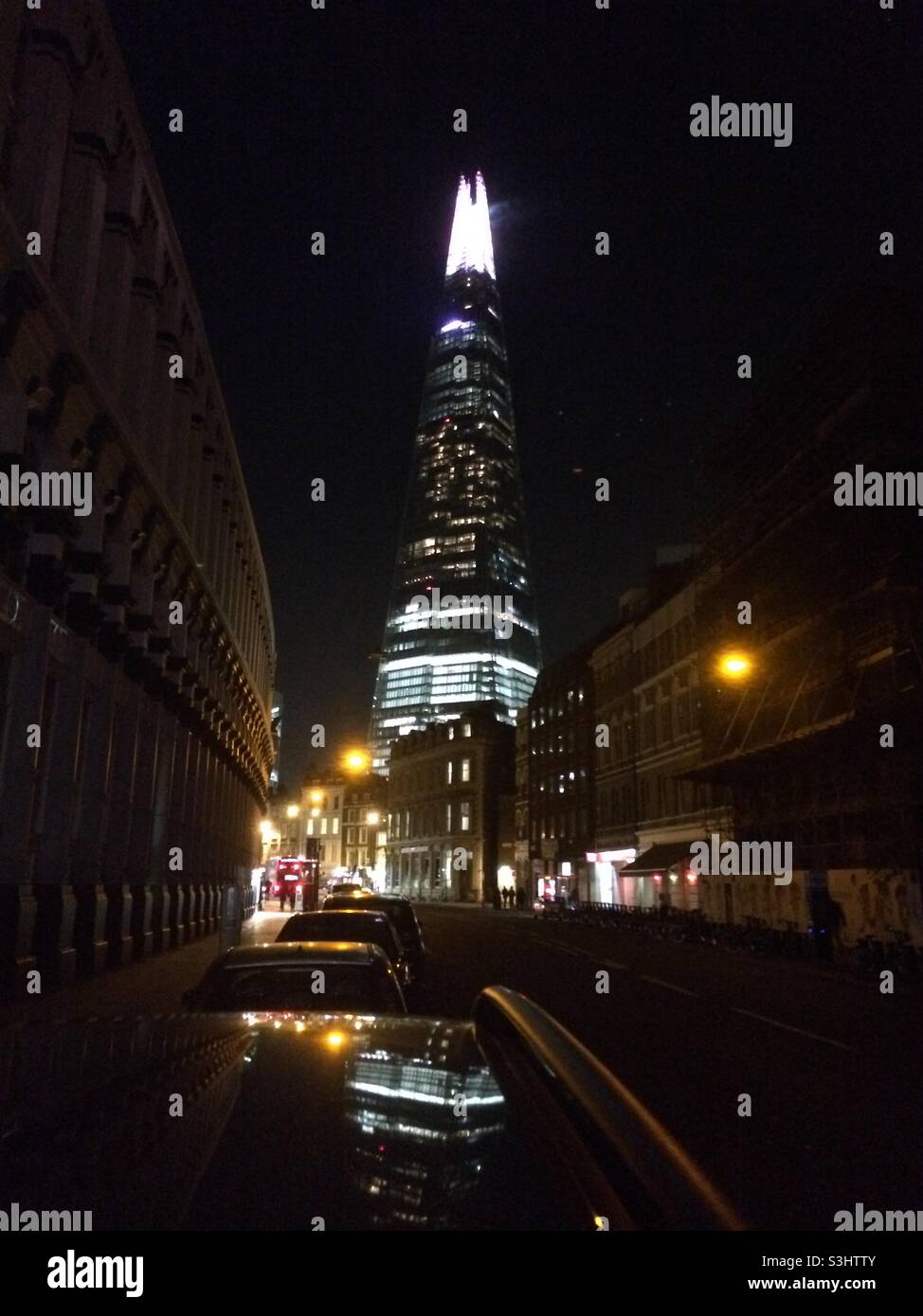 Shard night london hi-res stock photography and images - Alamy