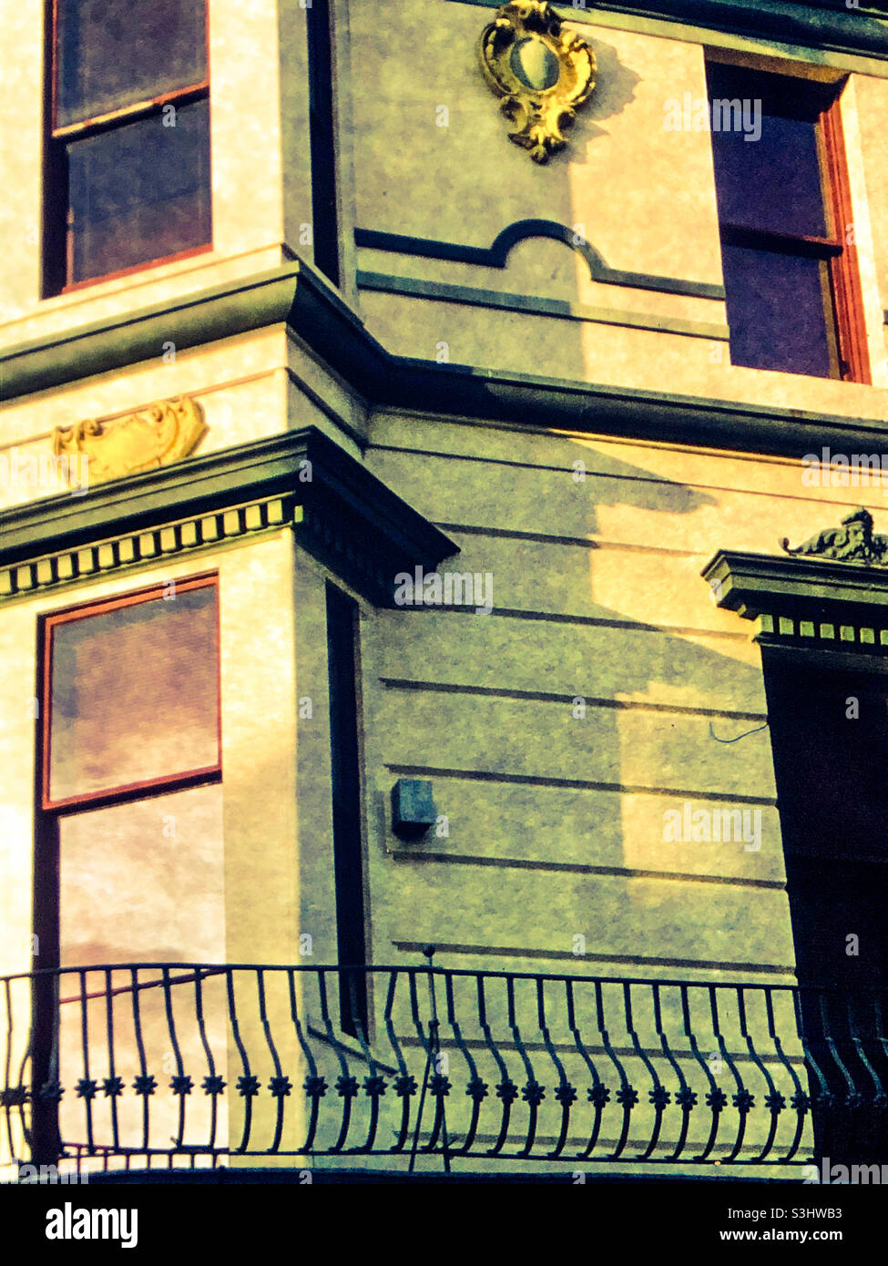 French Quarter Building architecture New Orleans Stock Photo - Alamy