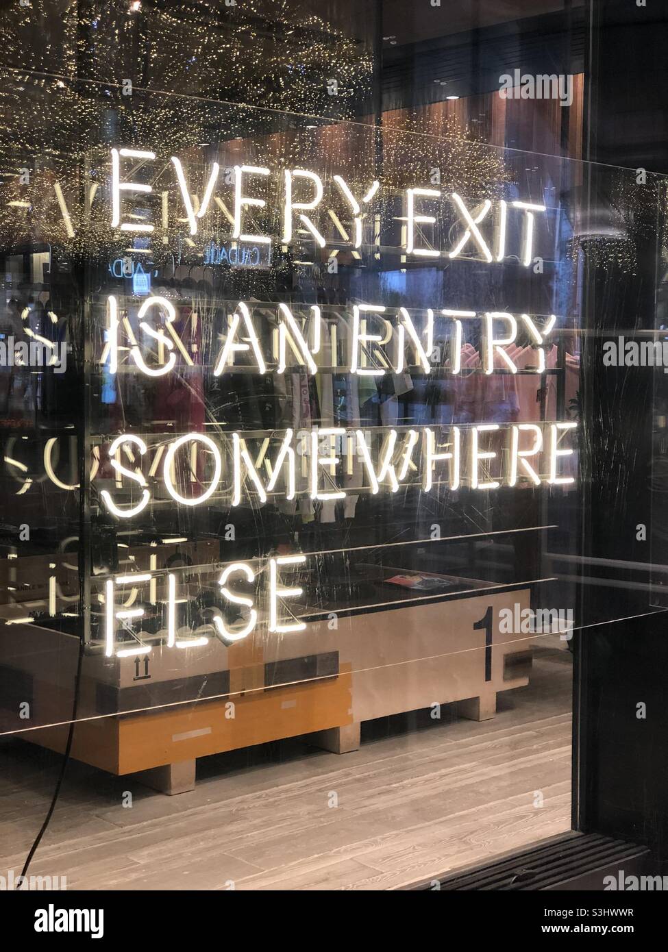 Exit entry hi-res stock photography and images - Alamy