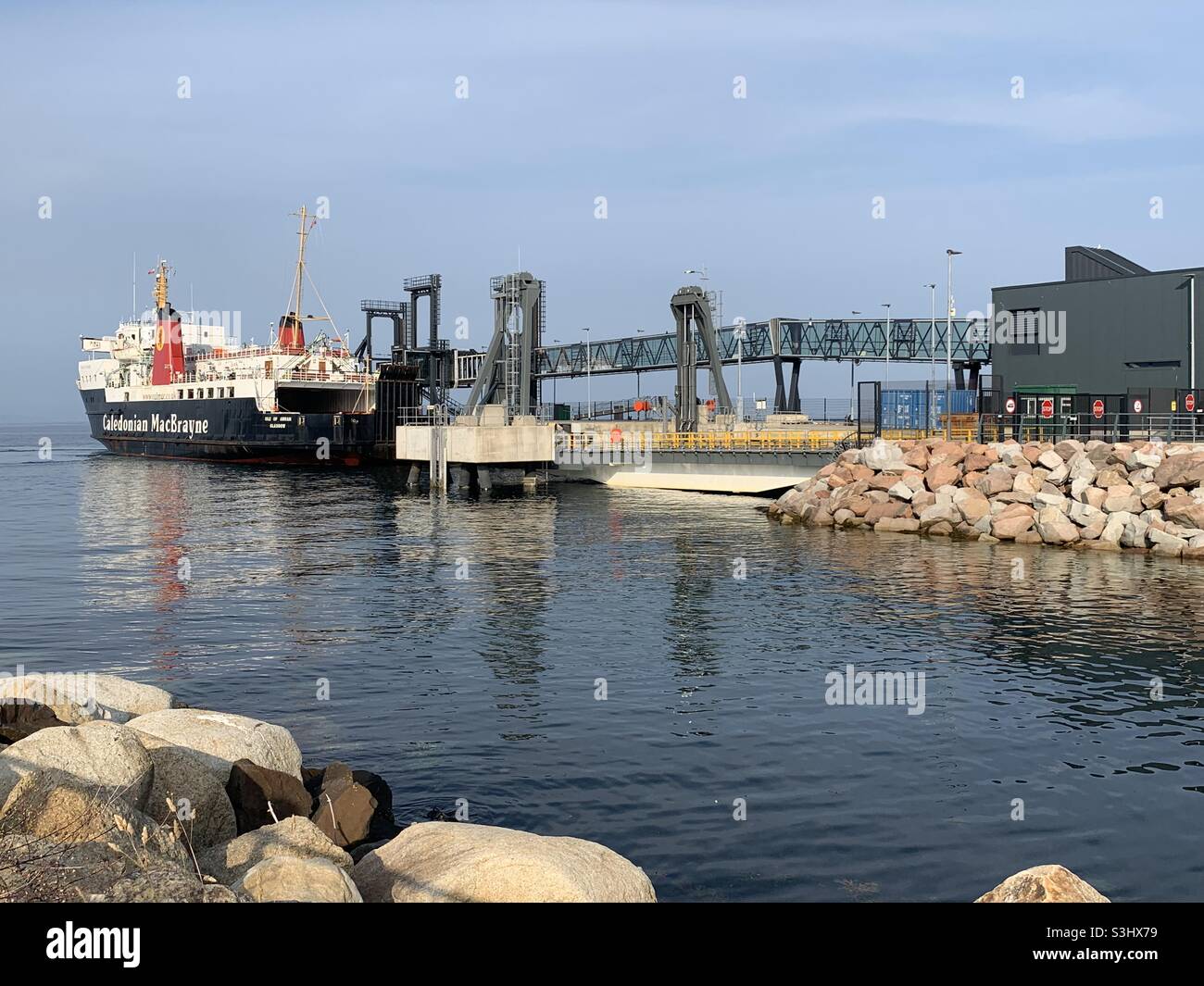 Ferry terminal brodick arran hi-res stock photography and images - Alamy